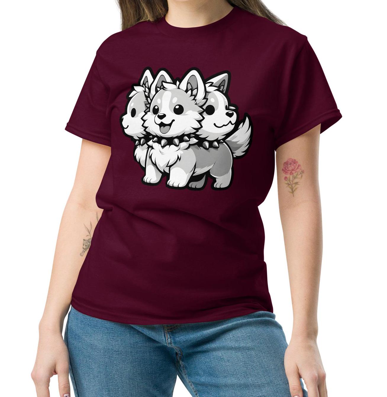 Corgi Cerberus Tshirt Greek Mythology Shirt Cute Corgi Puppy Underworld ...