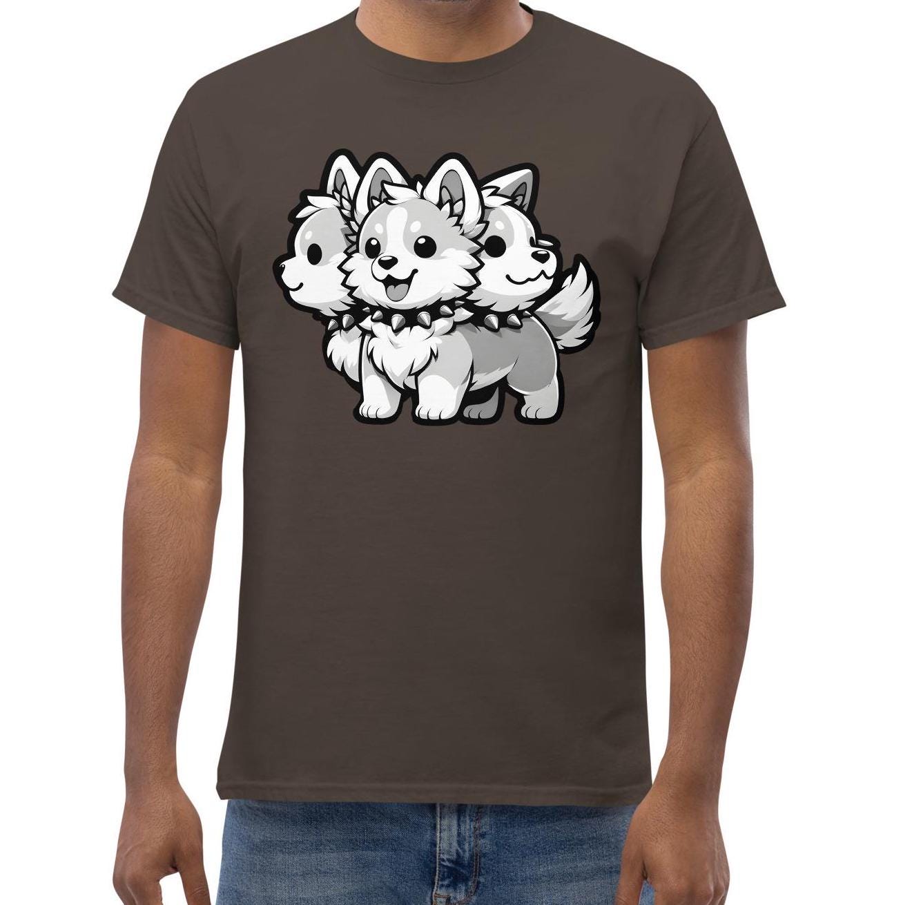 Corgi Cerberus Tshirt Greek Mythology Shirt Cute Corgi Puppy Underworld ...