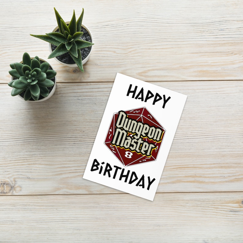 Happy Birthday Dnd Dungeon Masters D&D Birthday Dungeons and Dragons ...