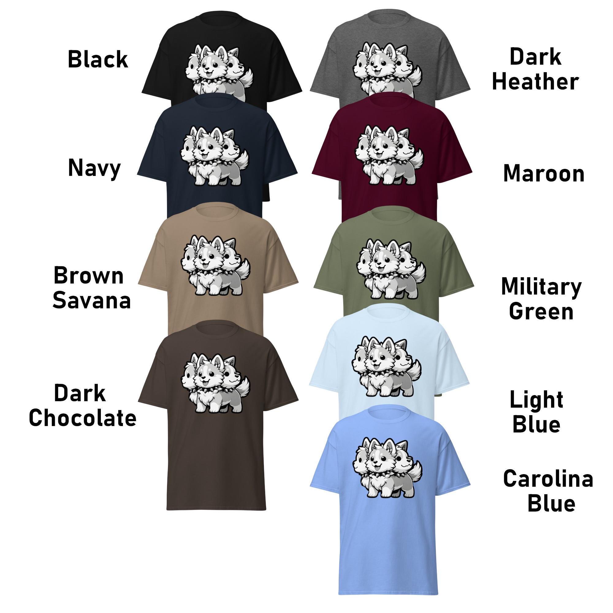 Corgi Cerberus Tshirt Greek Mythology Shirt Cute Corgi Puppy Underworld ...