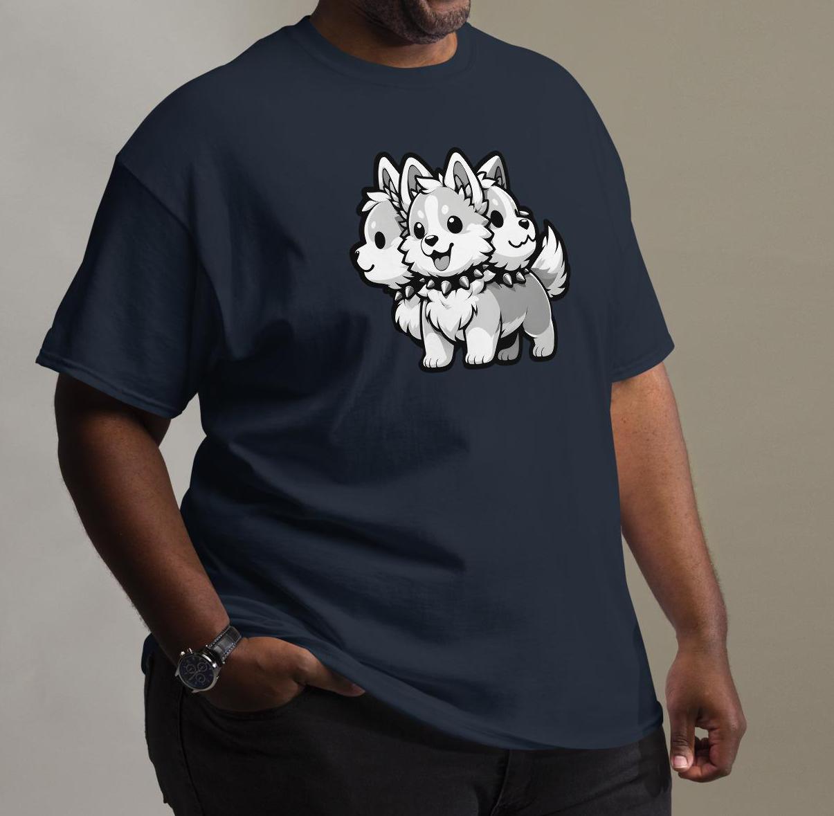 Corgi Cerberus Tshirt Greek Mythology Shirt Cute Corgi Puppy Underworld ...
