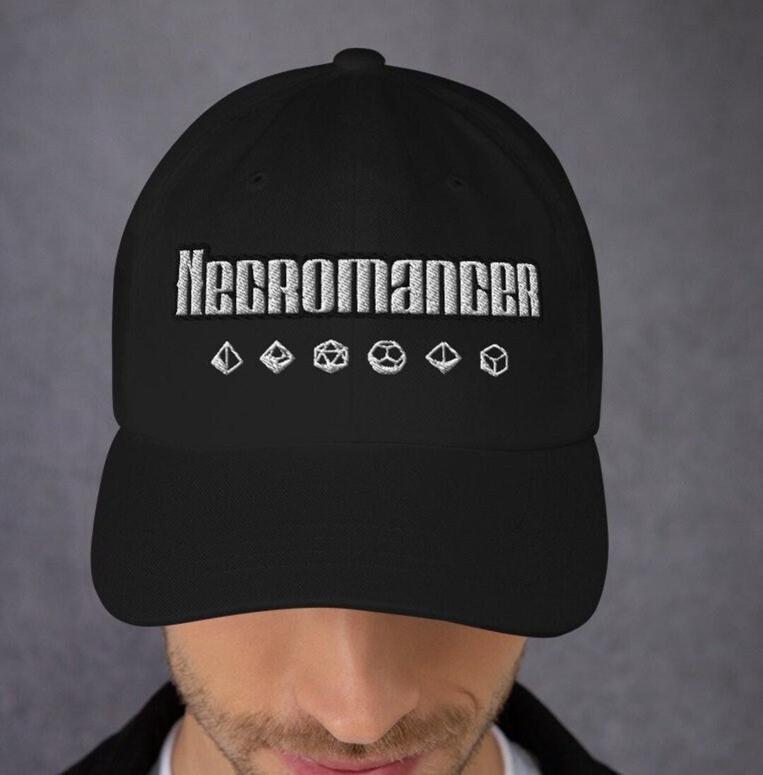 Necromancer Class Dnd Dungeon Baseball Cap D&D Gift Dungeons and ...