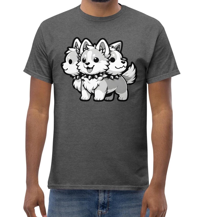 Corgi Cerberus Tshirt Greek Mythology Shirt Cute Corgi Puppy Underworld ...