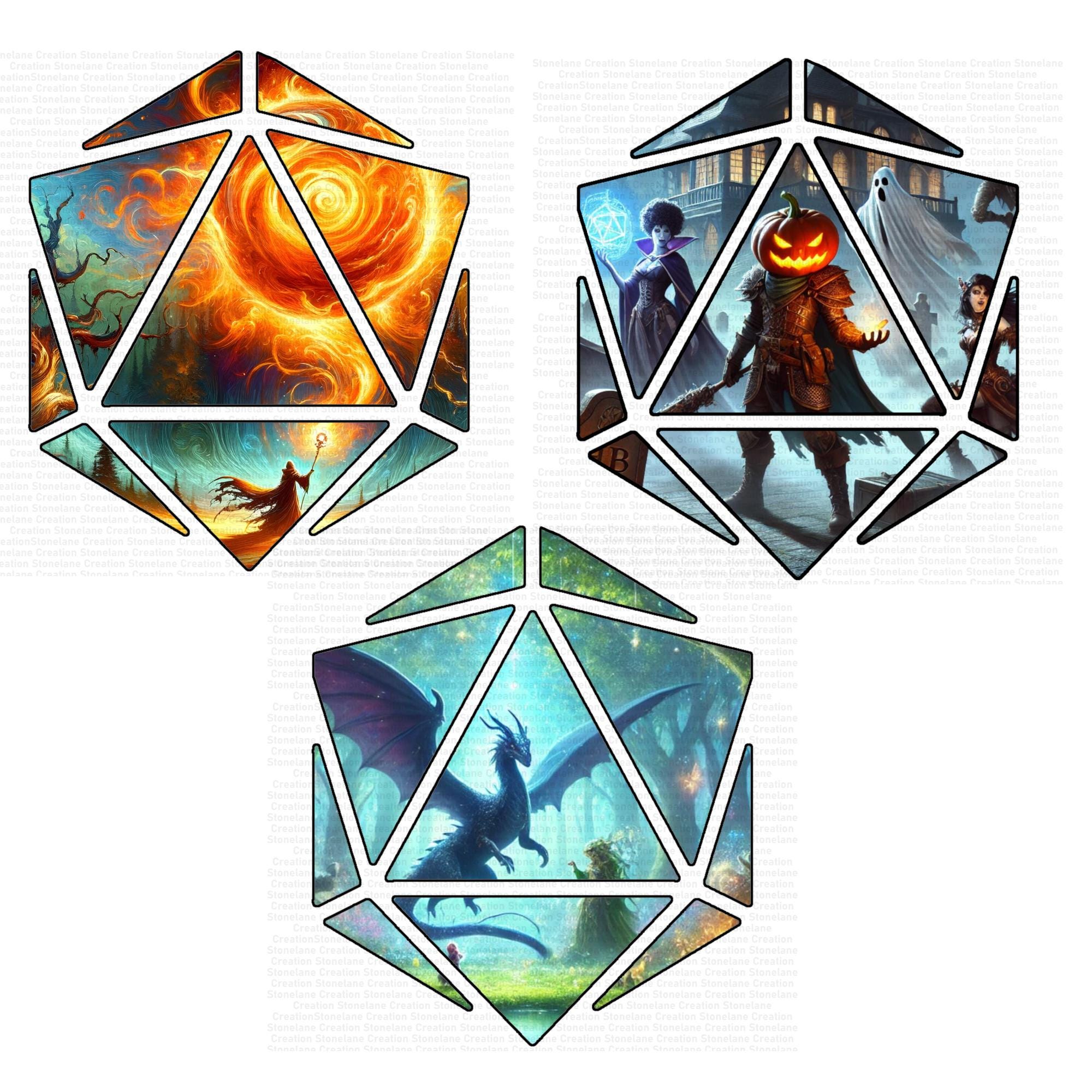 11 Dnd D20 Clipart, Dnd PNG Bundle, Digital Download, Dungeons and ...