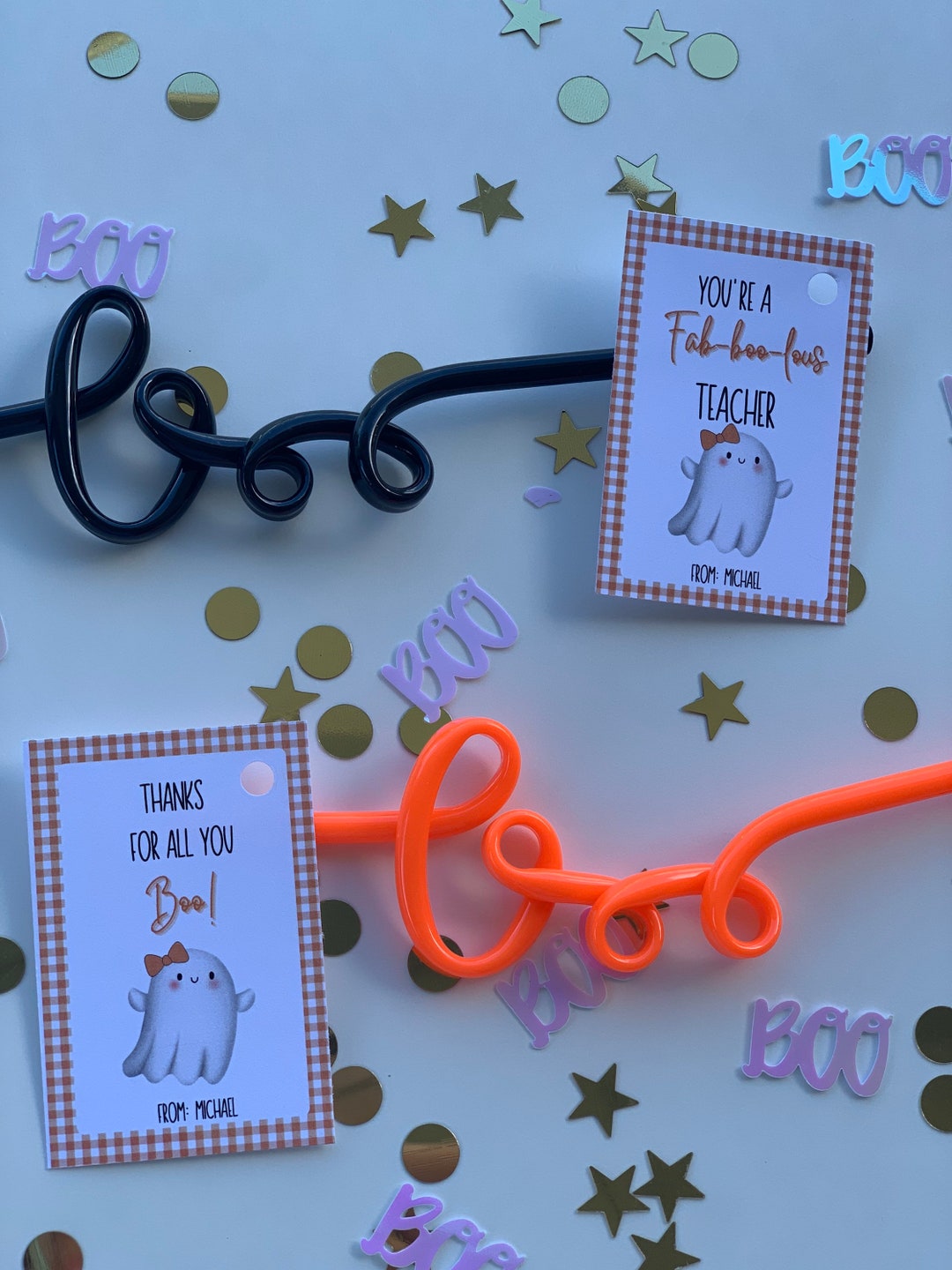 Halloween Gift Tags for Kids Favors |teacher Appreciation Gift Tag ...