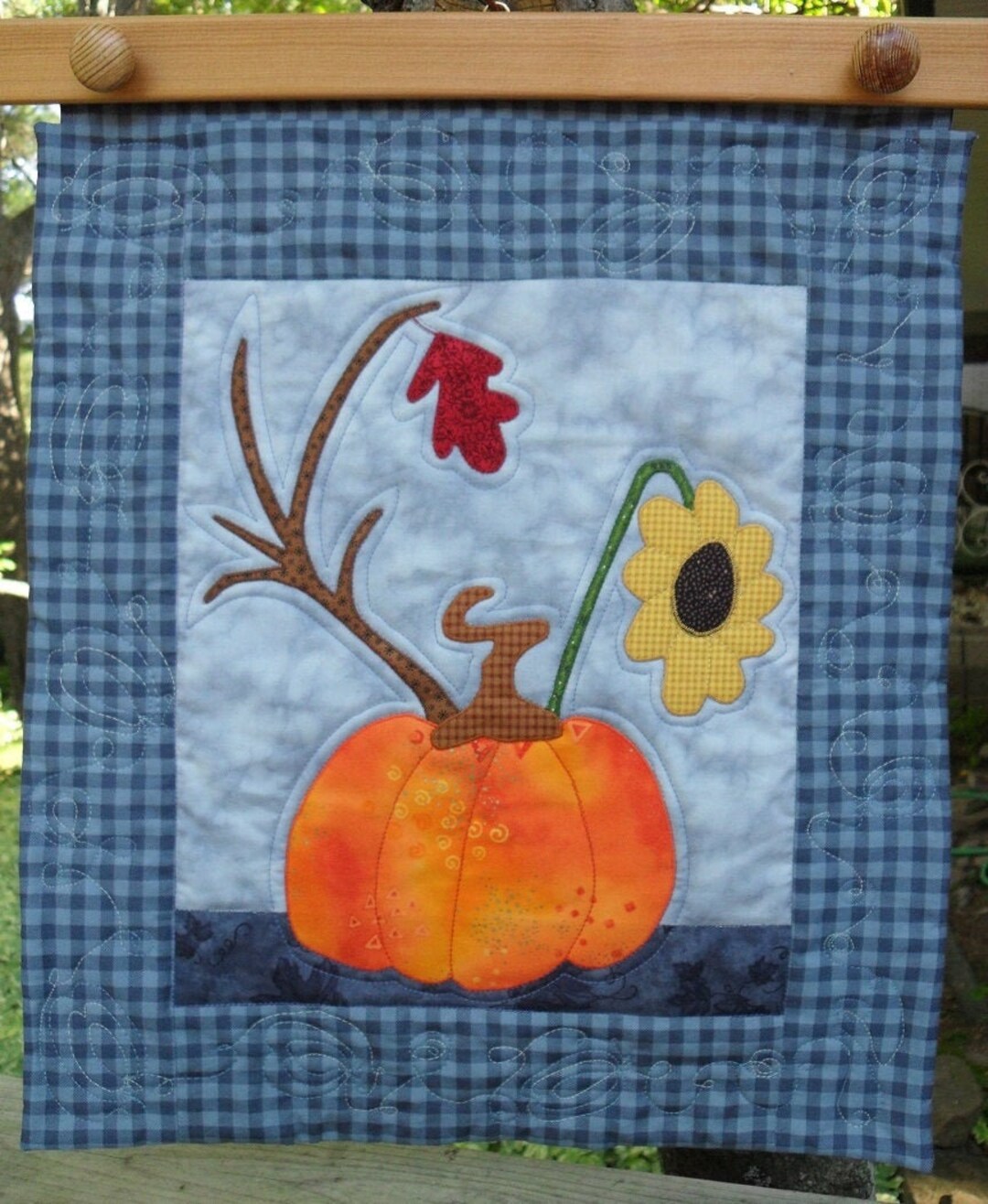 Punkin 'n Sunflower Autumn Wall Hanging - Etsy