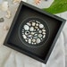 Seashell Circle Wall Decor Shell Collage Art Mosaic Seashell Wall Art ...