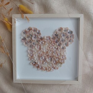 Seashell Mouse Wall Decor Mouse Shandow Box Mouse Mosaic Shell Art ...