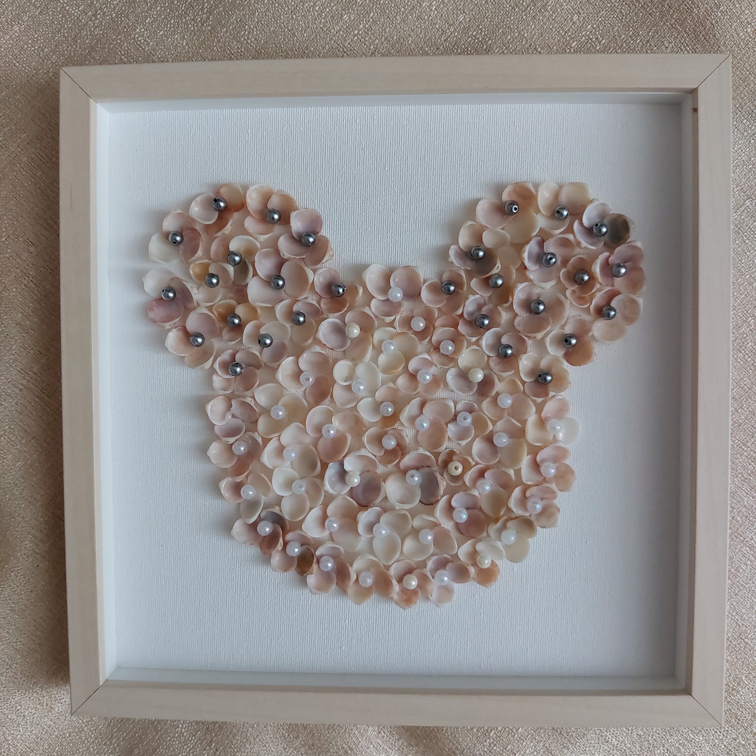 Seashell Mouse Wall Decor Mouse Shandow Box Mouse Mosaic - Etsy