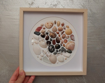 Seashell Mosaic Art - Etsy