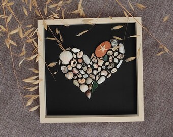 Heart Shell Wall Art - Etsy
