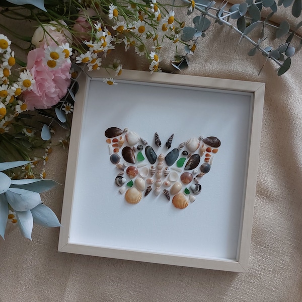 Framed Shell Art - Etsy