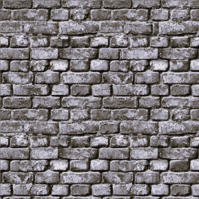 New 16 Landscape Sheets Wall 1/43 - 1/48 O Scale Wall Brick 20x28cm ...