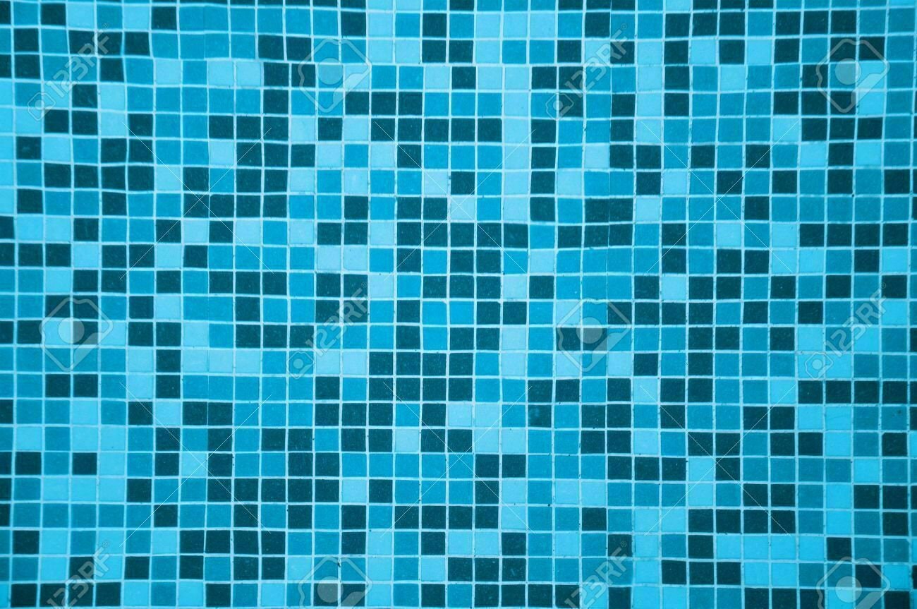 New New 6 SHEETS MATT Swimming Pool Tile Dollhouse 21x29cm Each Vinyl ...