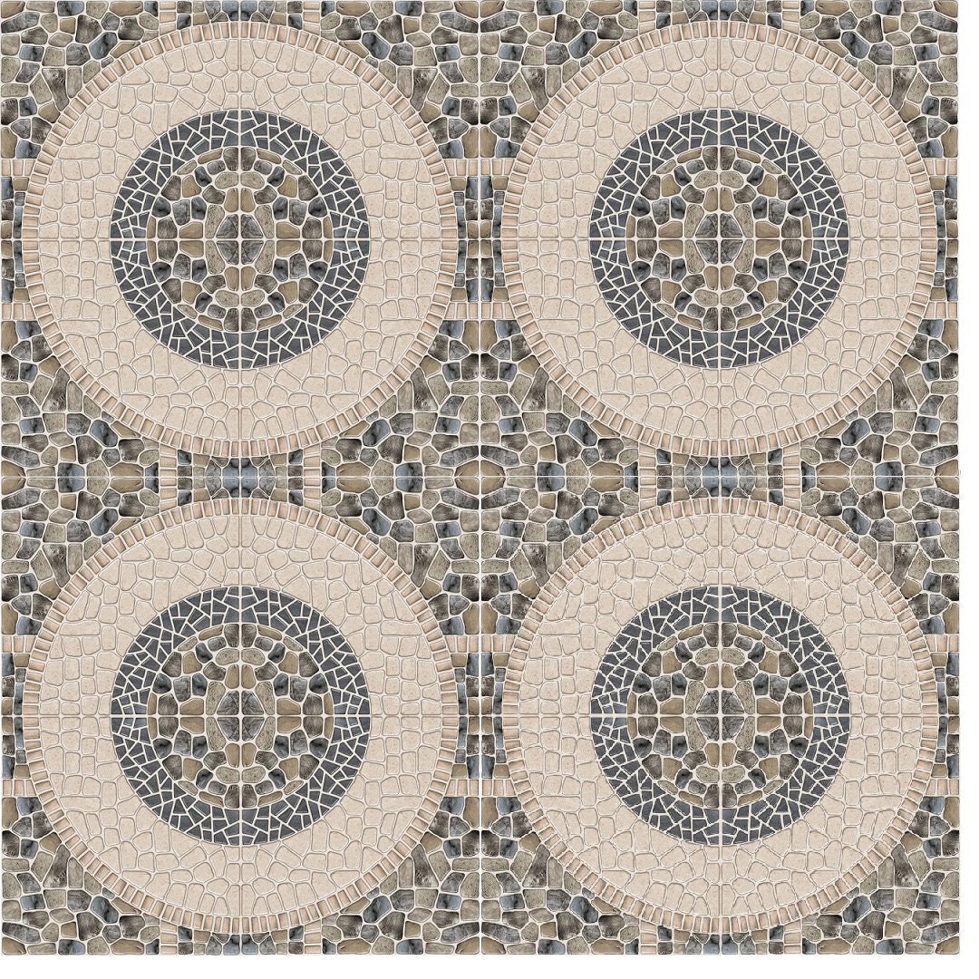 New New 16 Sheets Dollhouse 1/12 Scale COBBLESTONE 20x28cm Each Sheet ...