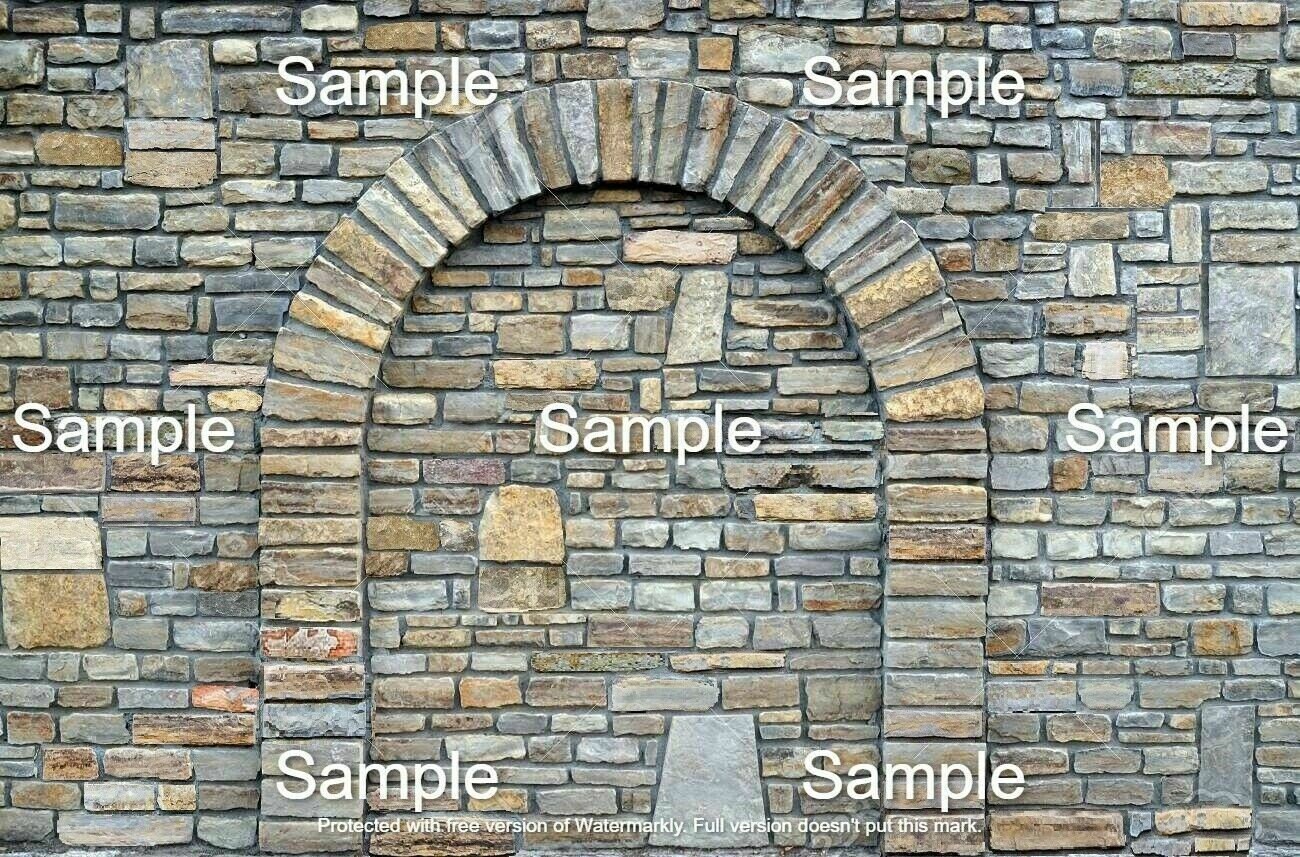 New 8 SHEETS Textured Bumpy Brick Wall Paper 10x14cm EACH 1/12 Scale ...