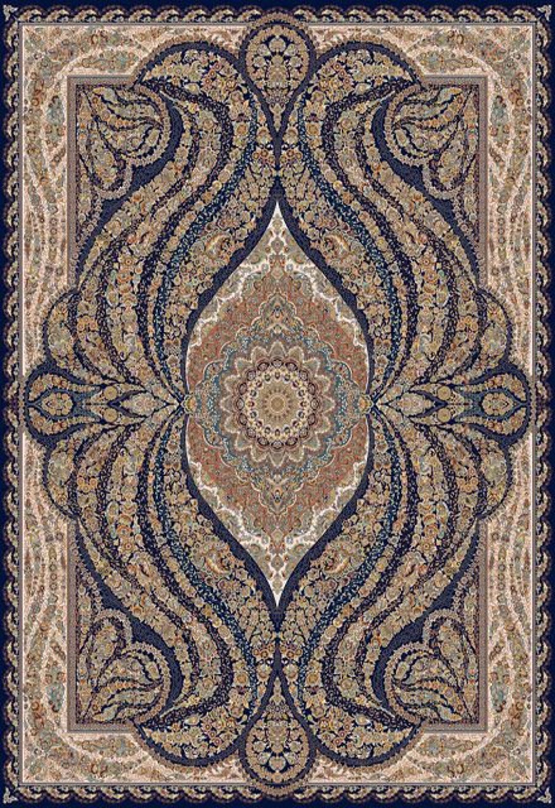 New 1/6 Scale Carpet Rug 20 X 28 Cm , DOLLHOUSE PRINTED on Cotton CANVA ...
