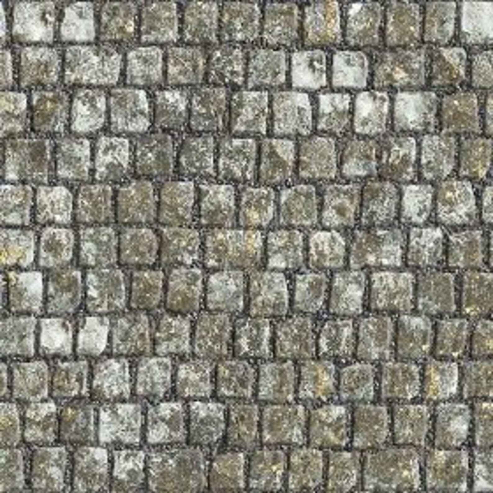 8 Dollhouse Street Paving Texture Seamless Sheets Wall 1/12 Scale ...