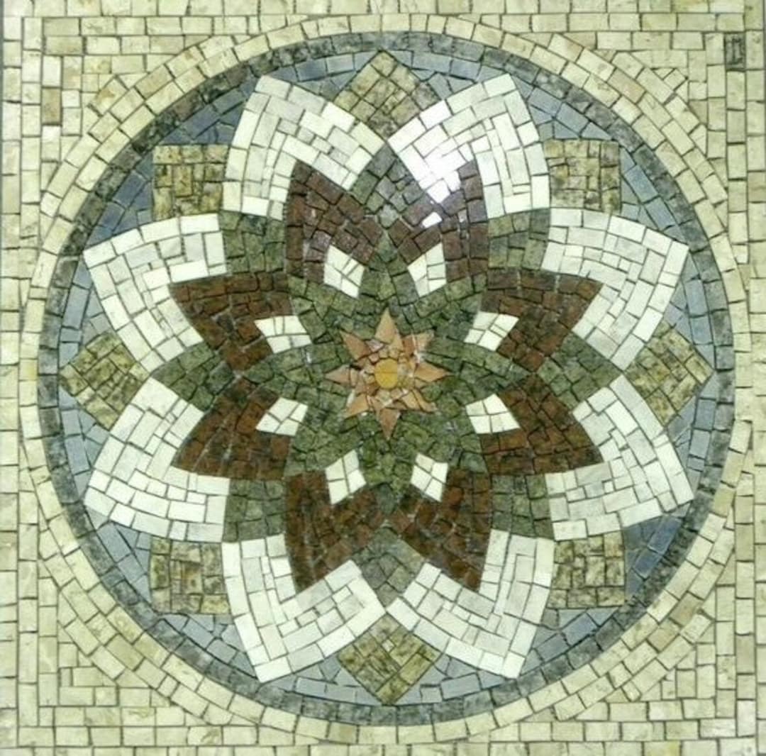 8 Sheets Mosaic Floor TEXTURED 20x29cm EMBOSSED BUMPY Dollhouse 21x29cm ...