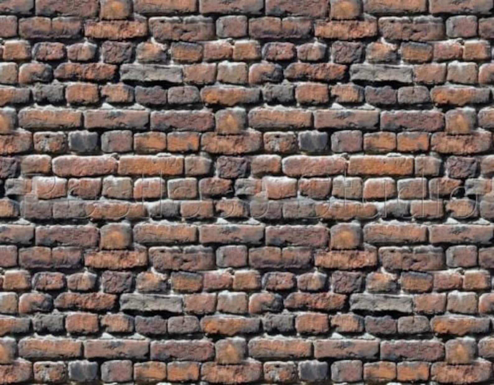 New 16 Sheets Wall 00 1/76 Scale Wall Brick STONE 20x28cm Each Sheet ...