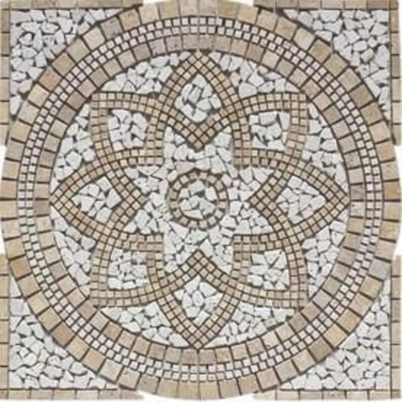 8 Sheets Mosaic Floor 20x29cm EMBOSSED BUMPY Dollhouse 21x29cm Each 1/ ...