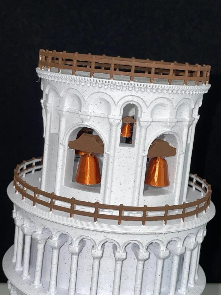 Leaning Tower of Pisa 3D Model – Easy Print STL File for Home Decor ...