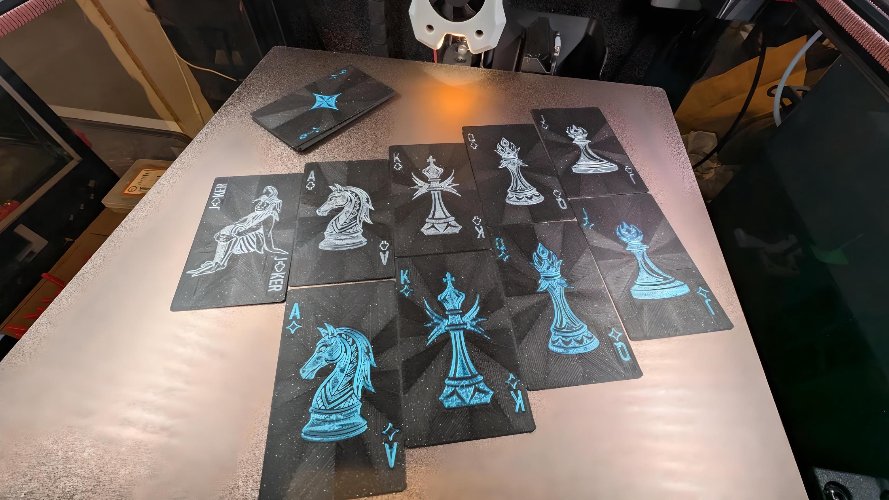 Compact 3d-printed Playing Cards | Chess Playing Cards STL Files ...