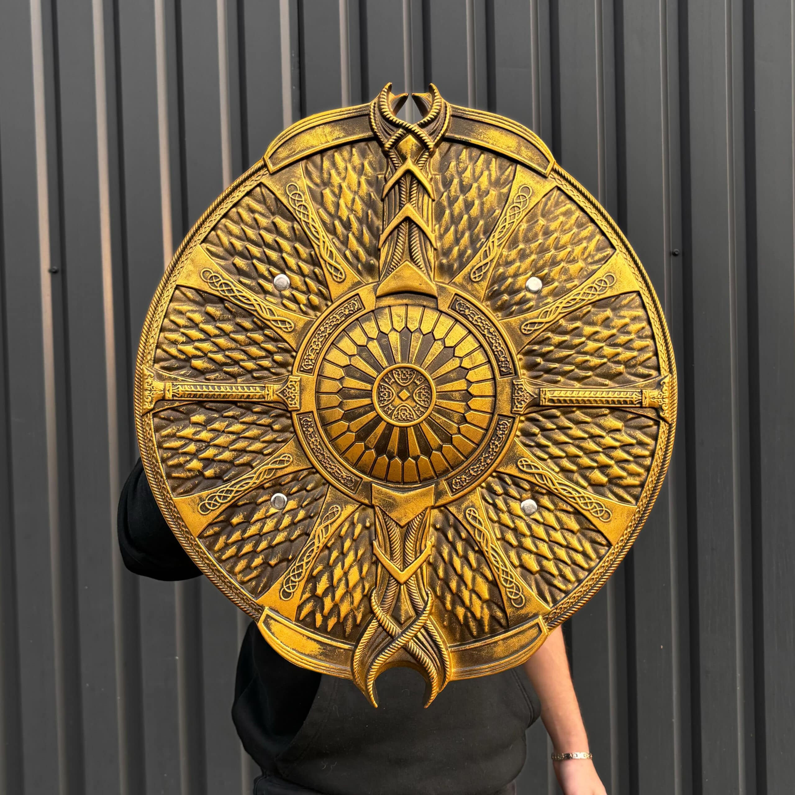 God of War Kratos Leviathan Guardian Shield Ragnarok STL, 3d Printer ...