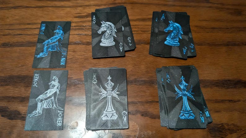 Compact 3d-printed Playing Cards | Chess Playing Cards STL Files ...