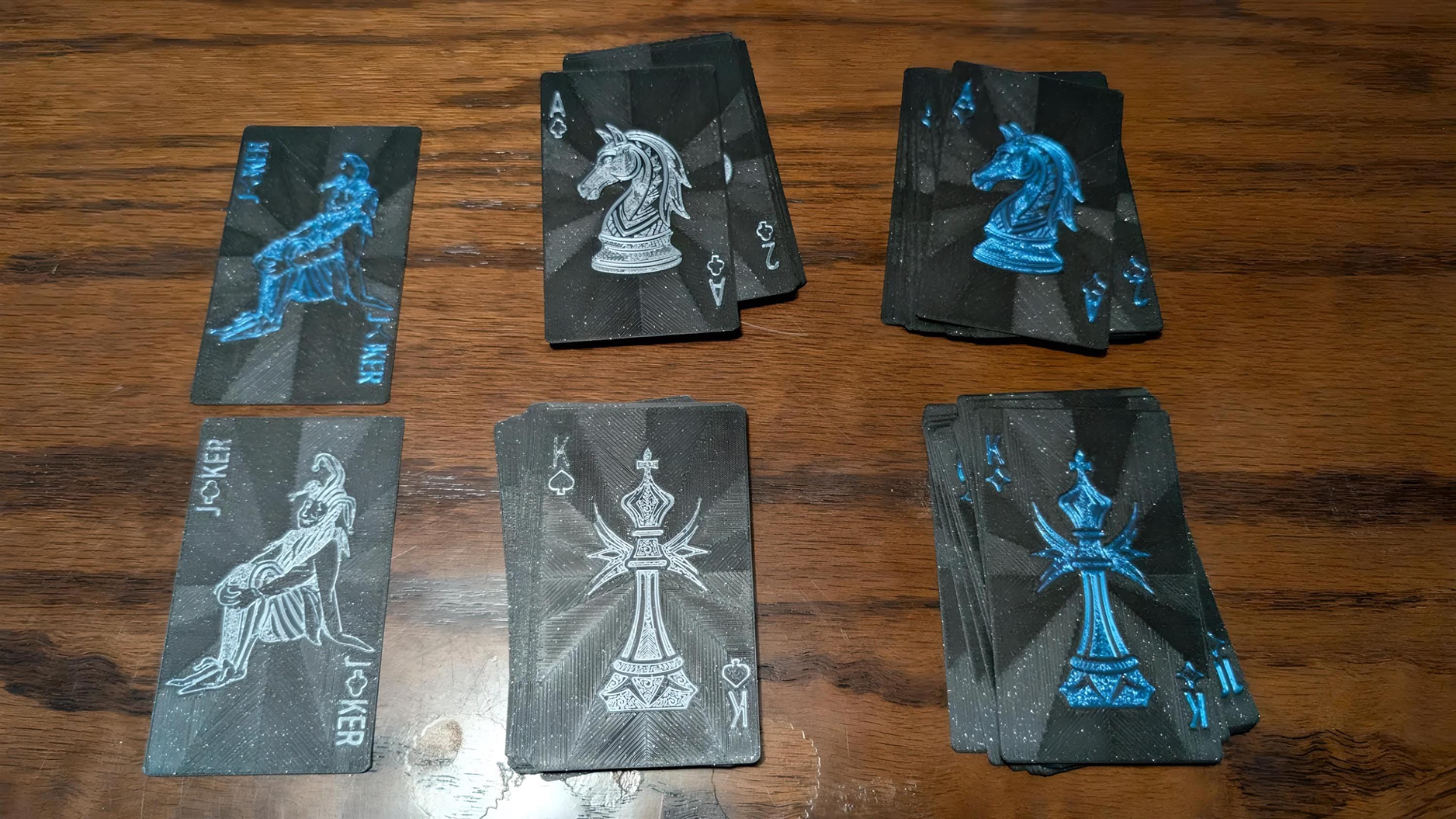 Compact 3d-printed Playing Cards | Chess Playing Cards STL Files ...