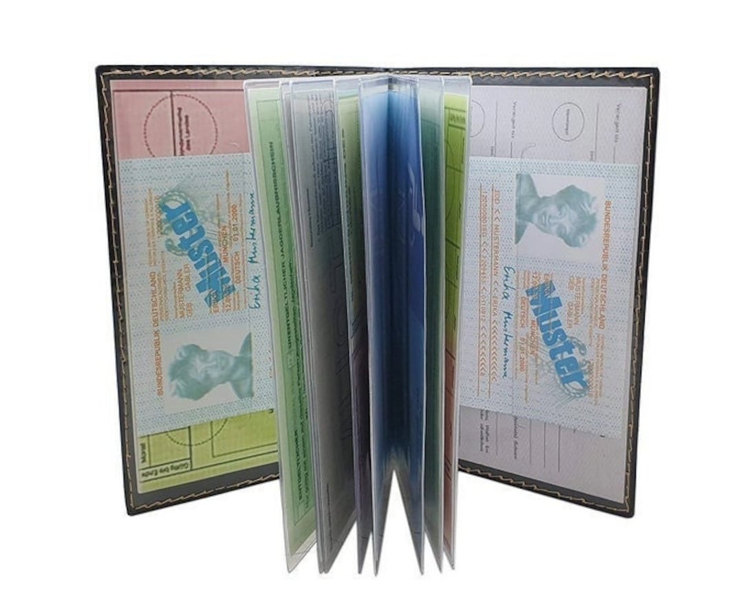 Large Elegant ID Card Holder / ID Card Pocket / ID Card Case / ID Card ...