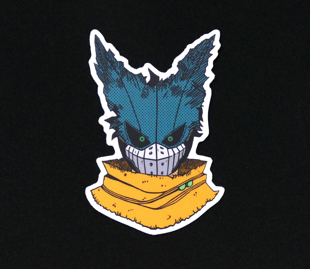 Vigilante Deku Vinyl Sticker - Etsy