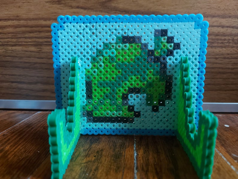 Nintendo Switch/phone Stand With Custom Perler Bead Designs - Etsy