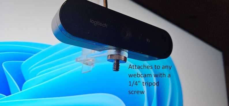 Almost Invisible Middle-screen Webcam Mount New and Improved V4, Eye ...