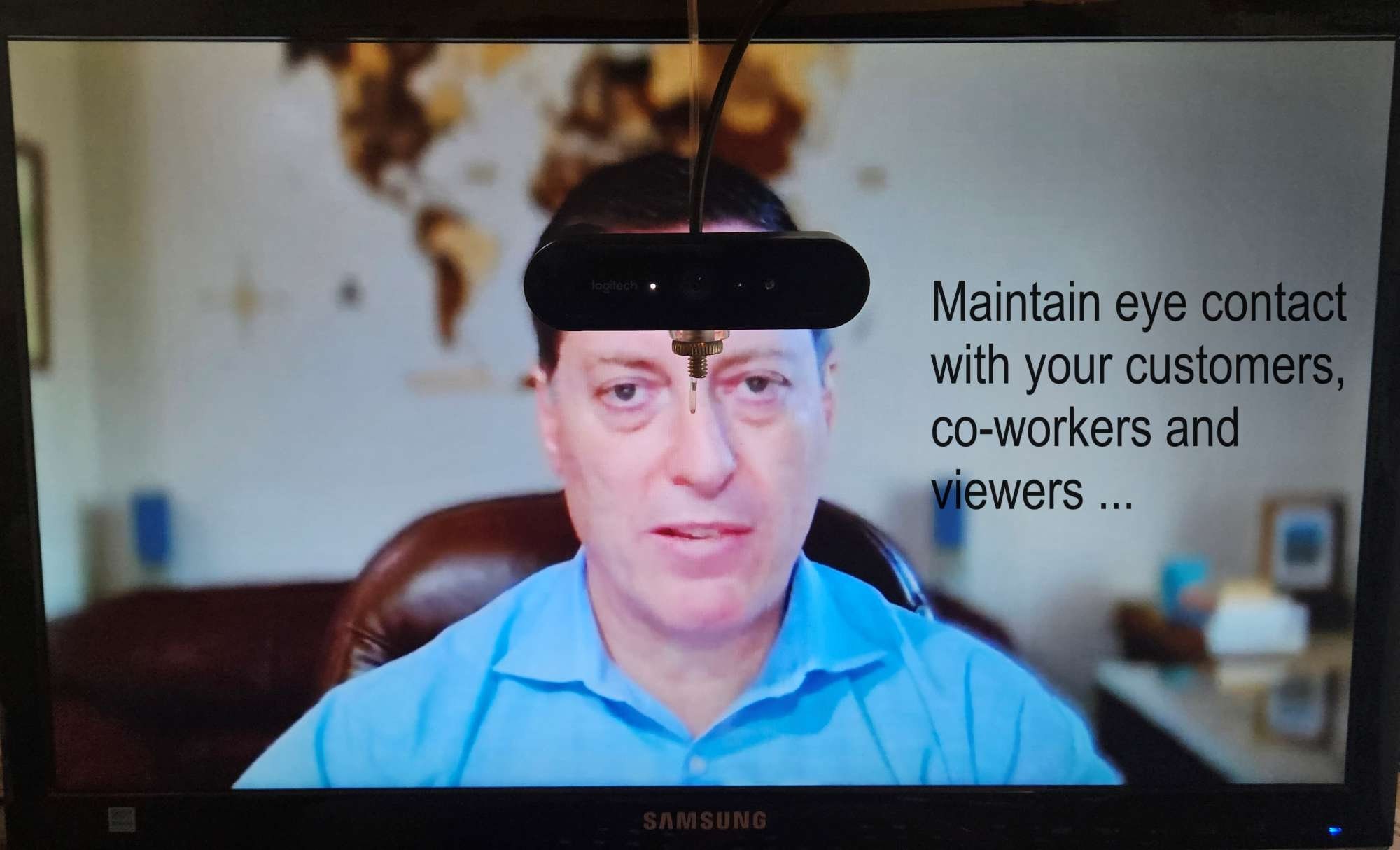 Almost Invisible Middle-screen Webcam Mount, Camera Hanger, Perfect ...