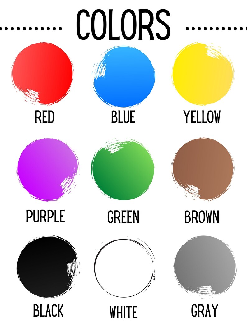 Classroom Learning Poster Set of 5 . DIGITAL Download for Print ...