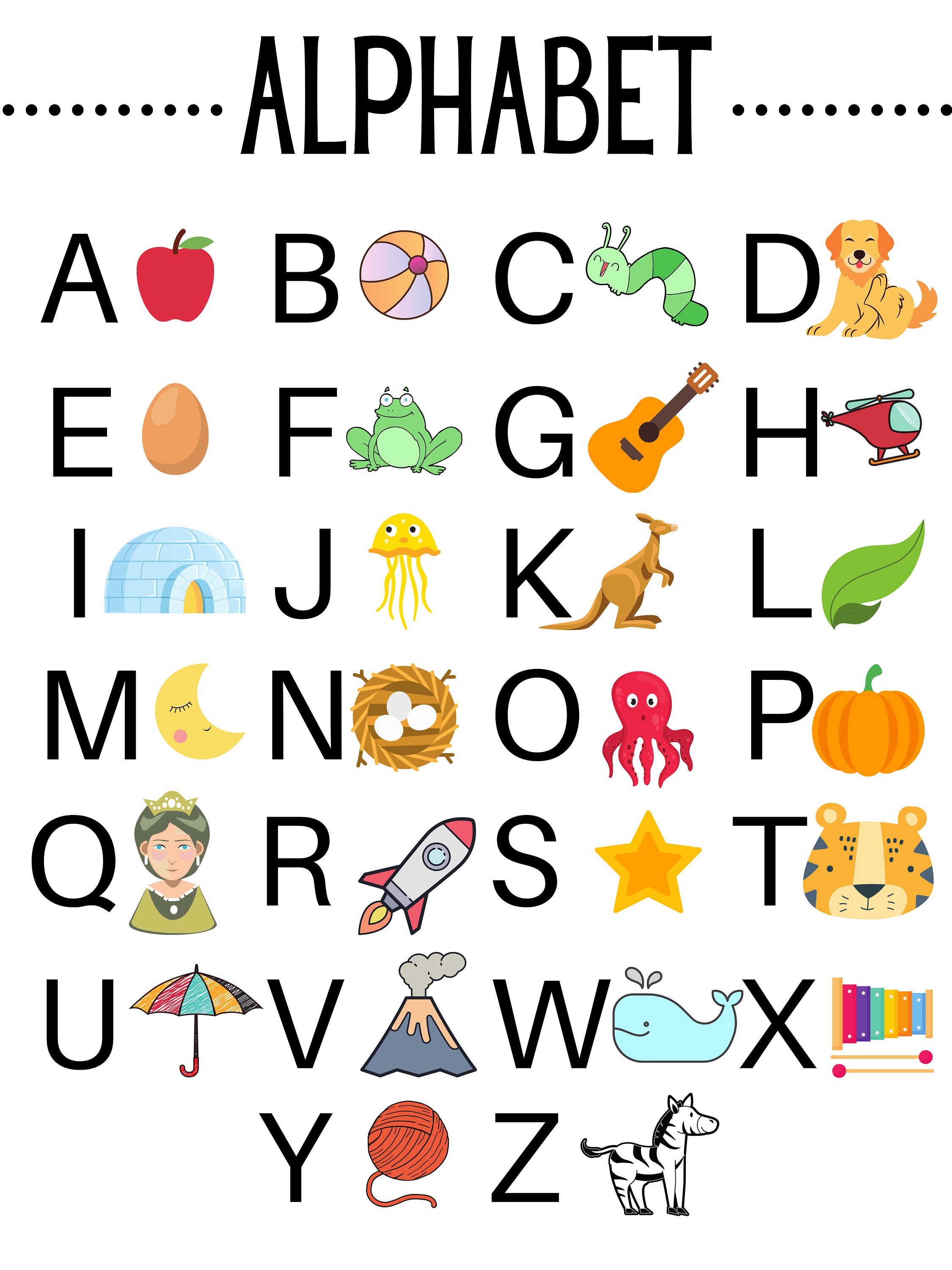 Classroom Learning Poster Set of 5 . DIGITAL Download for Print ...