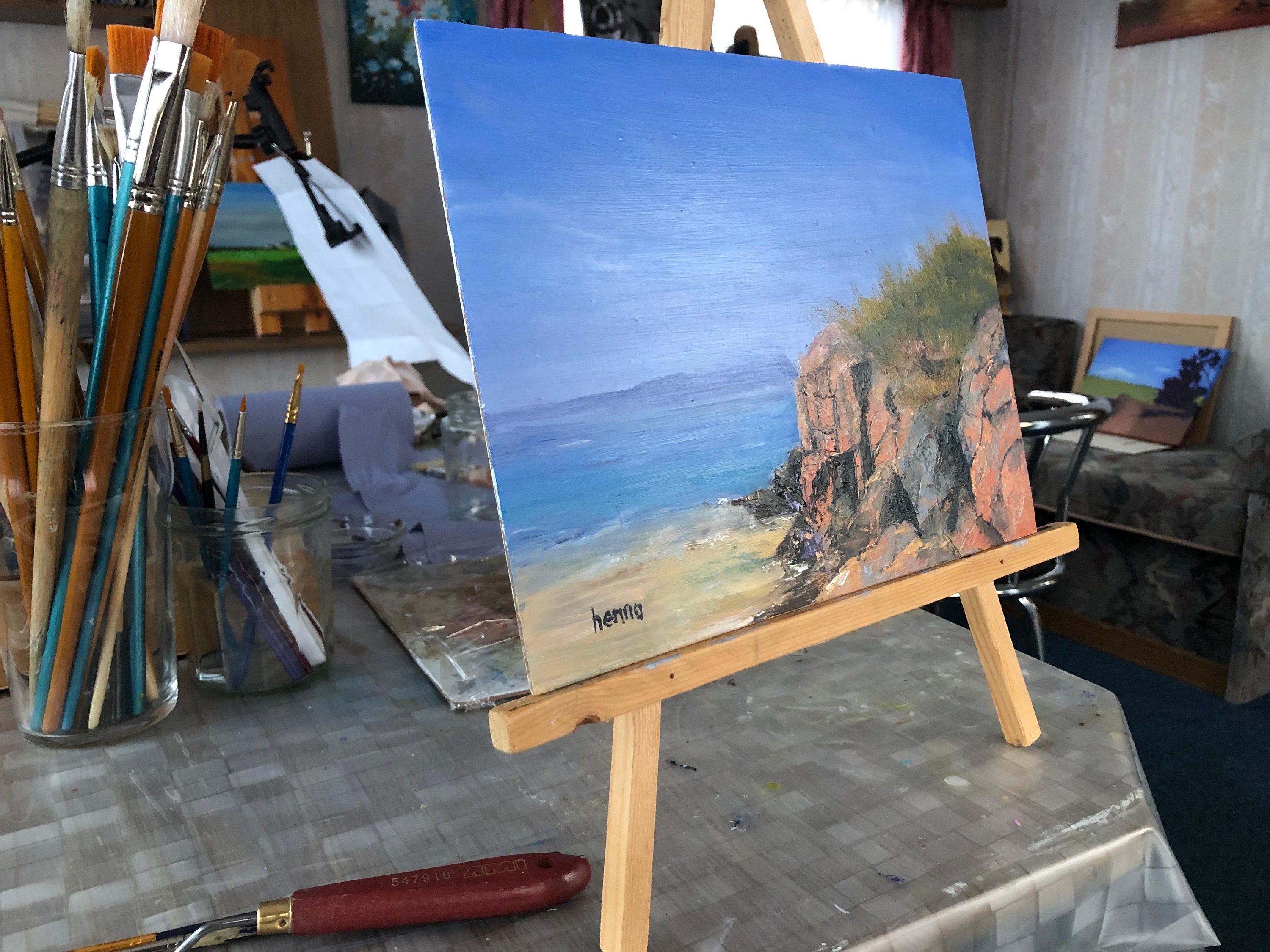 Cardboard Art Painting