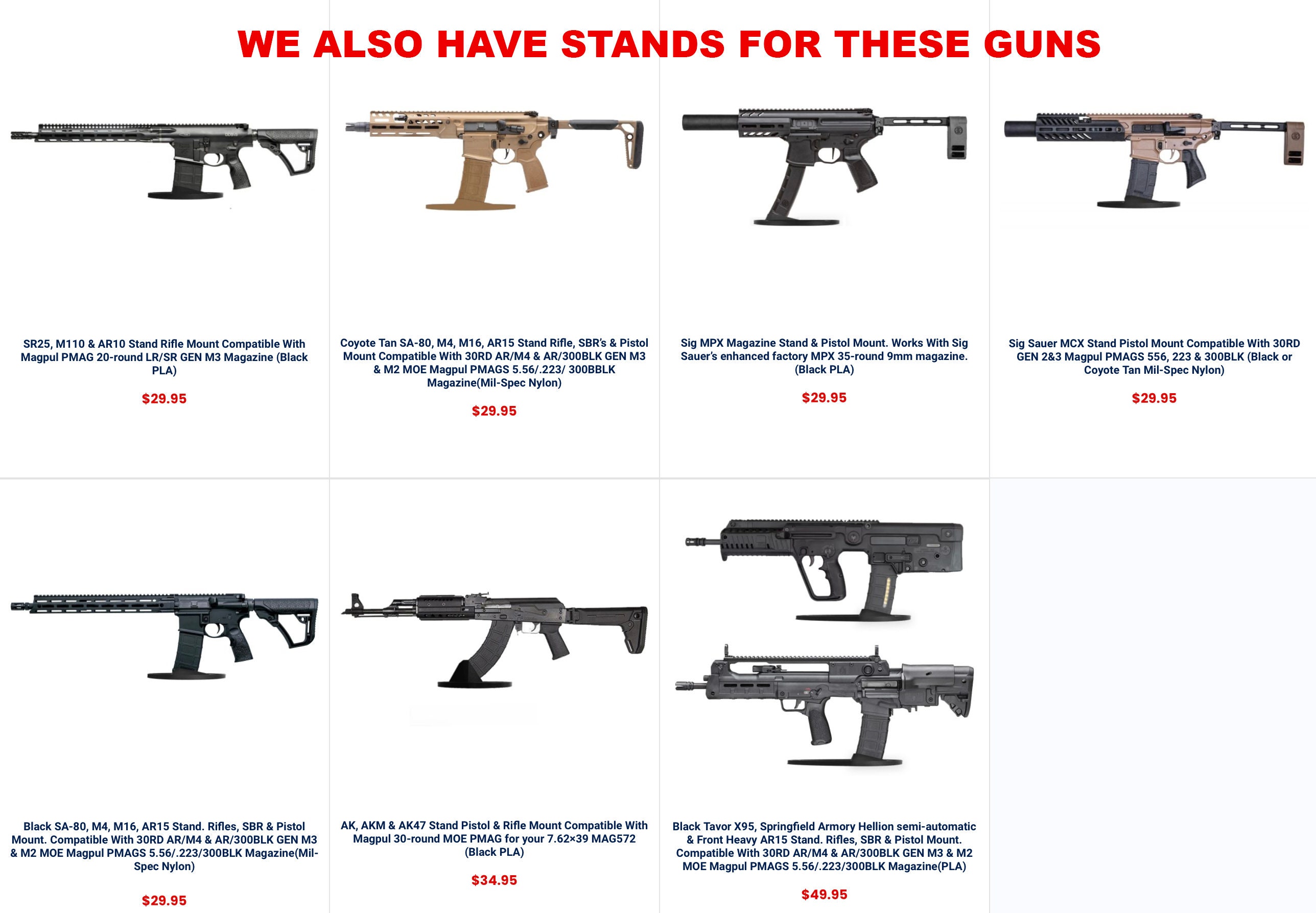 AK/AKM Rifle Stand, AK47 Accessories, AKM Accessories, AK47 Stand, Akm ...