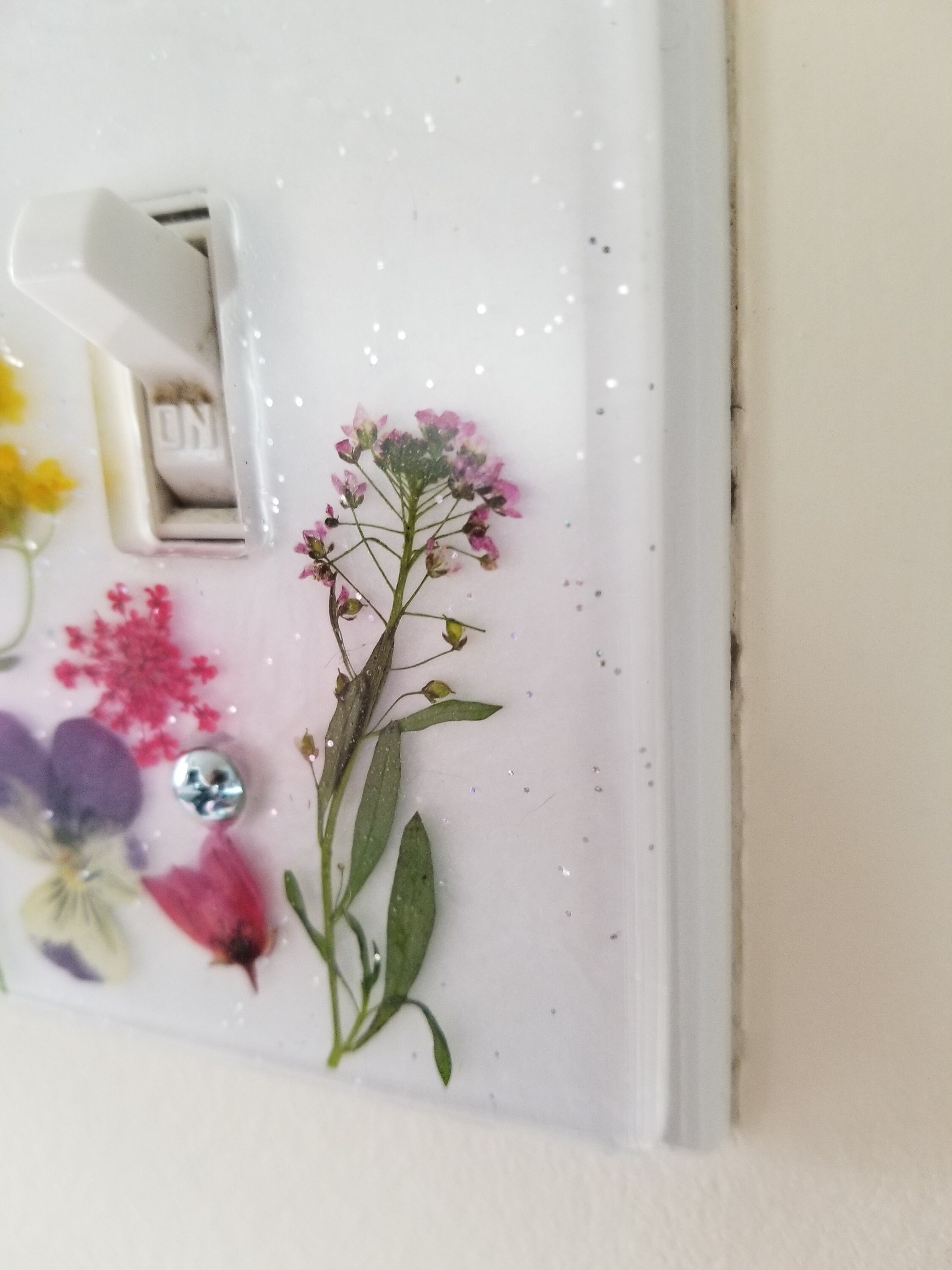 Custom Switch Plates, Flower Switch Plates, Wall Decor, Home Decor ...