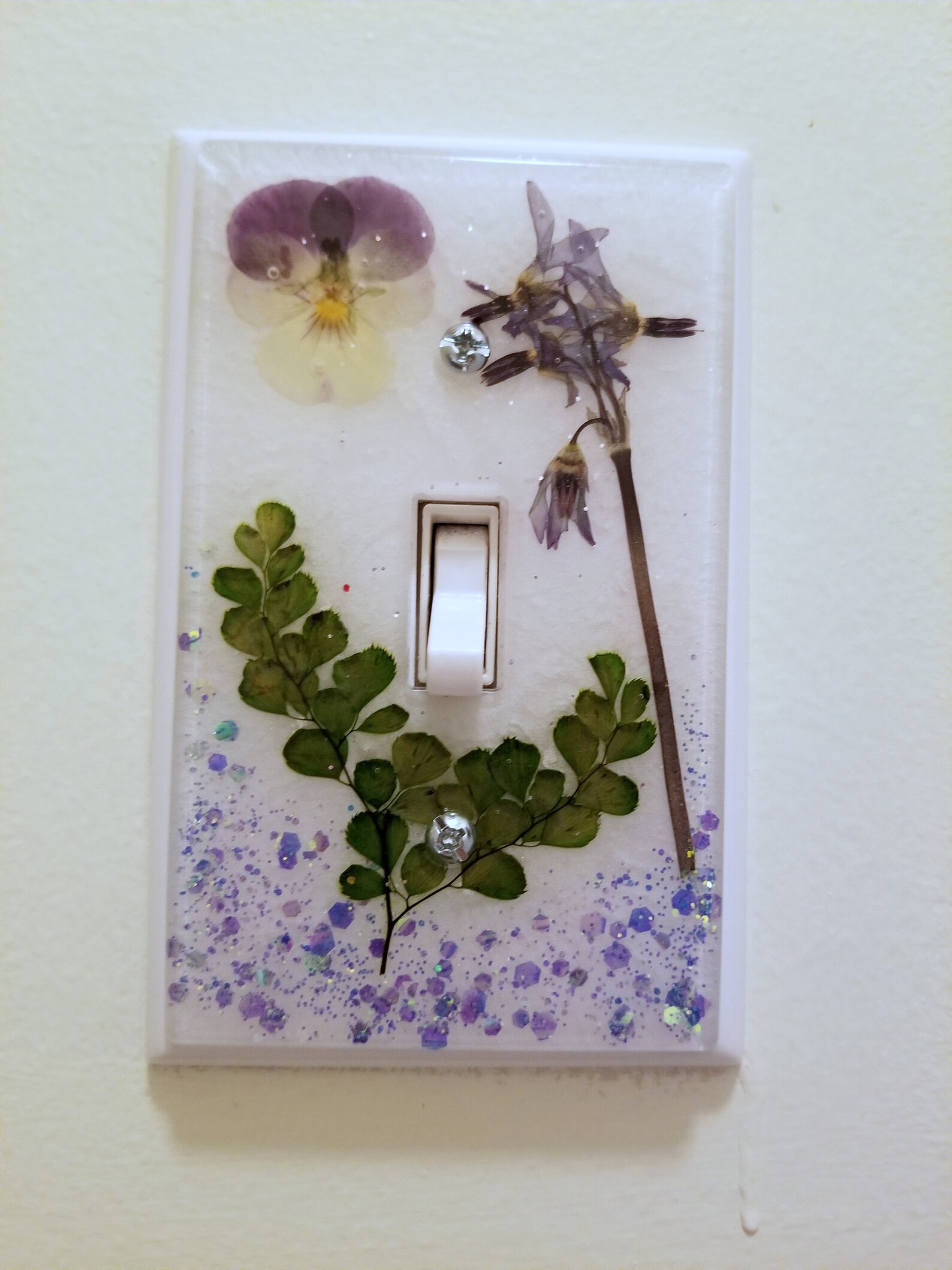 Custom Switch Plates, Flower Switch Plates, Wall Decor, Home Decor ...