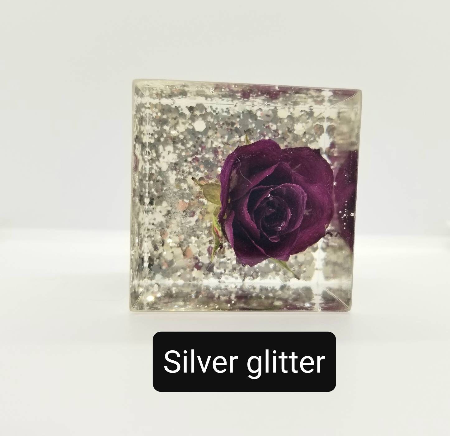 Real Rose Paperweight, Small Paperweight, Valentines Day Gift for Her ...