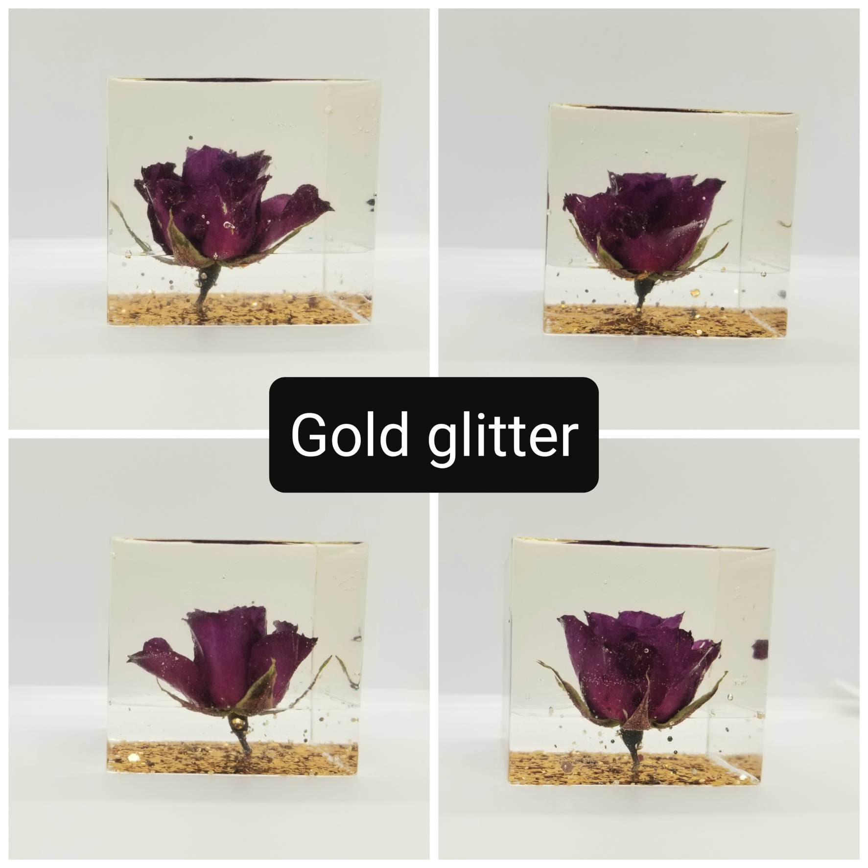 Real Rose Paperweight, Small Paperweight, Valentines Day Gift for Her ...