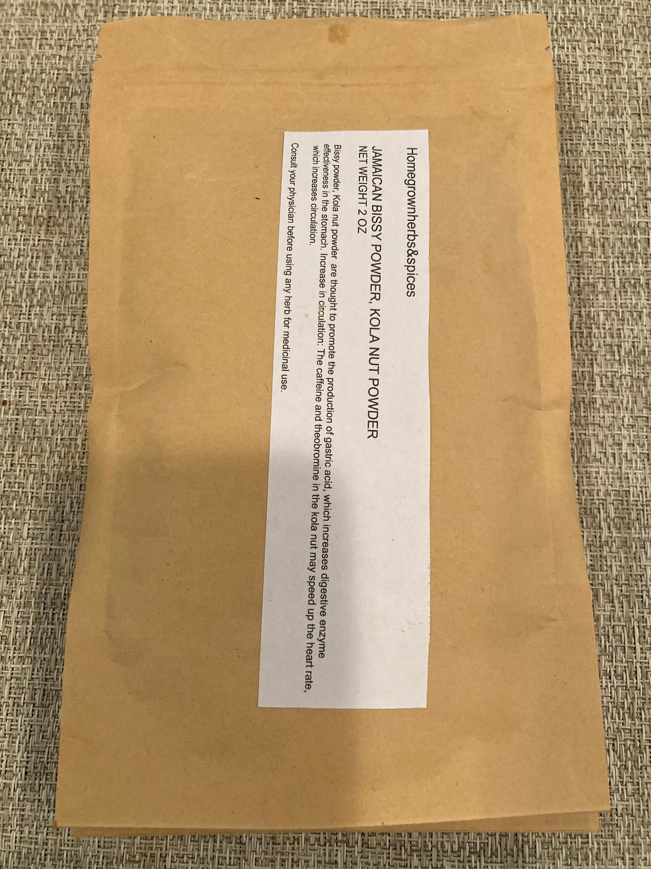 Jamaican Bissy Powder Kola Nut Powder Cola Nut Powder 2 Oz - Etsy