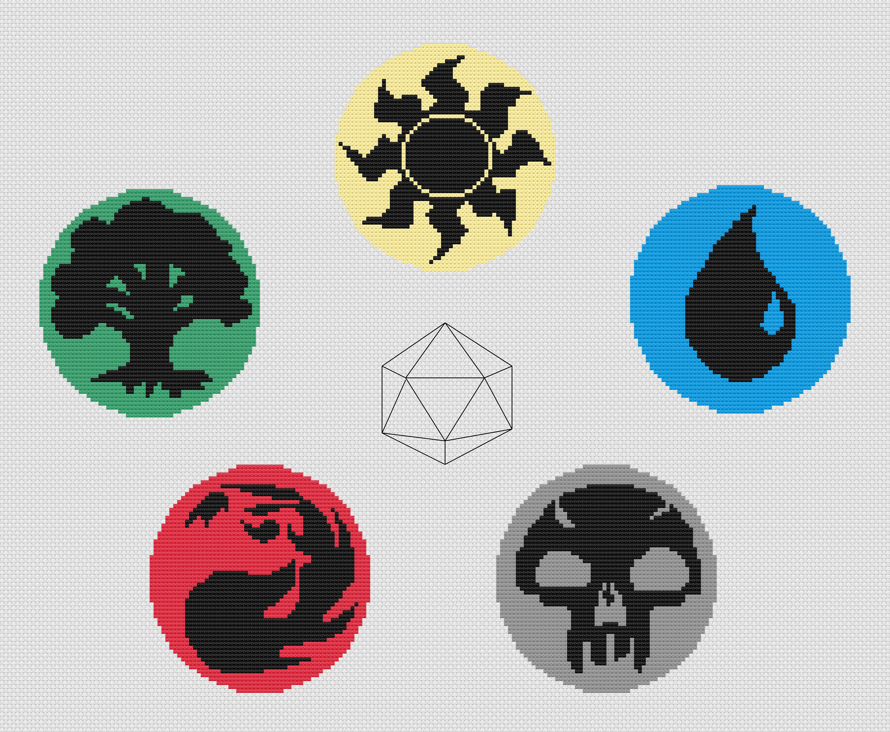 Mtg Mana Symbols Wallpaper