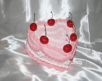 Heart Shaped Fake Cake - Etsy