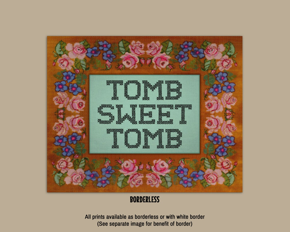 Tomb Sweet Tomb Haunted Mansion Poster Vintage Disneyland - Etsy