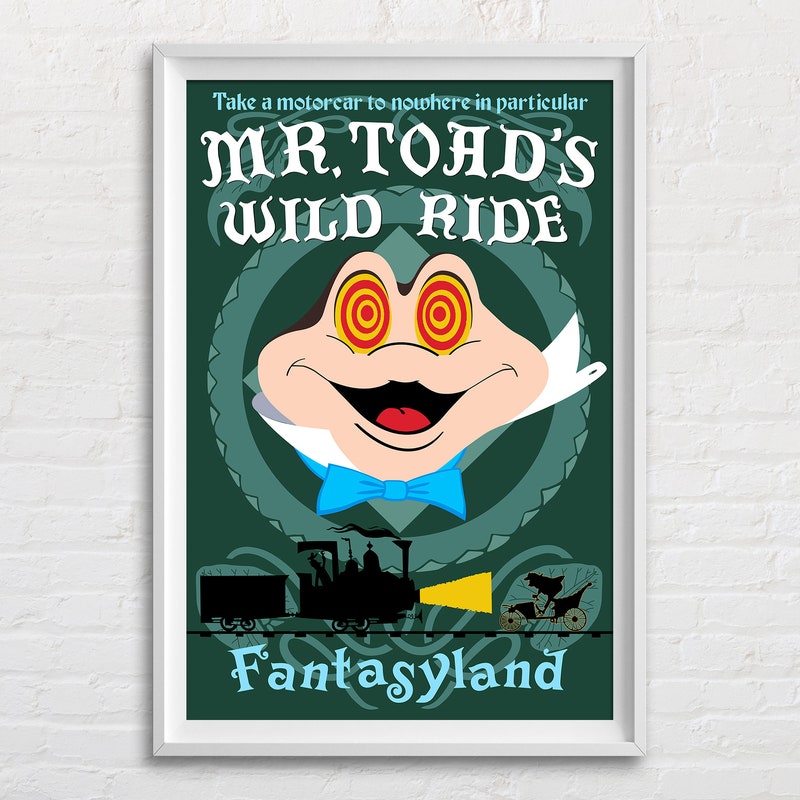 Mr Toad's Wild Ride - Etsy