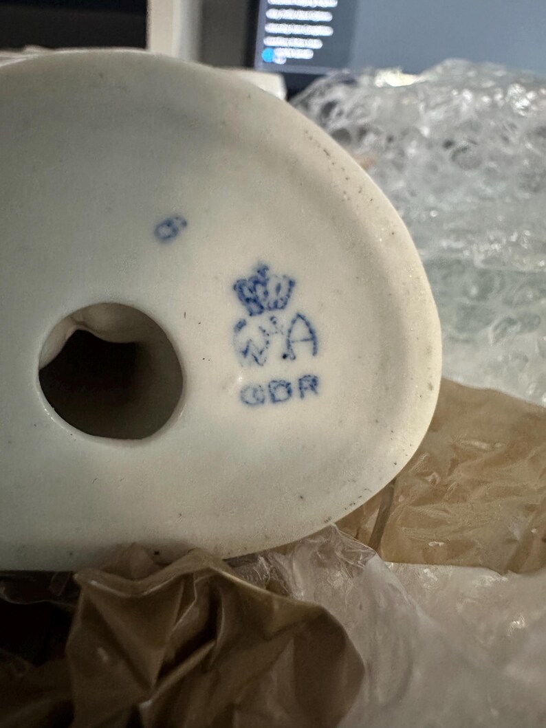 Vintage, Stamped GDR Porcelain Figurines - Pair - Boy & Girl, East ...