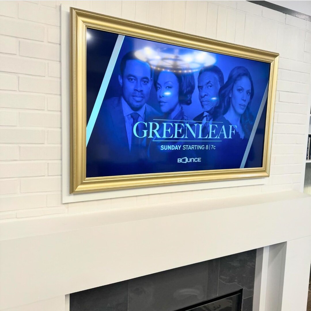 Handcrafted HD Flat Frame for ANY Televisions, Decorative TV Frames ...